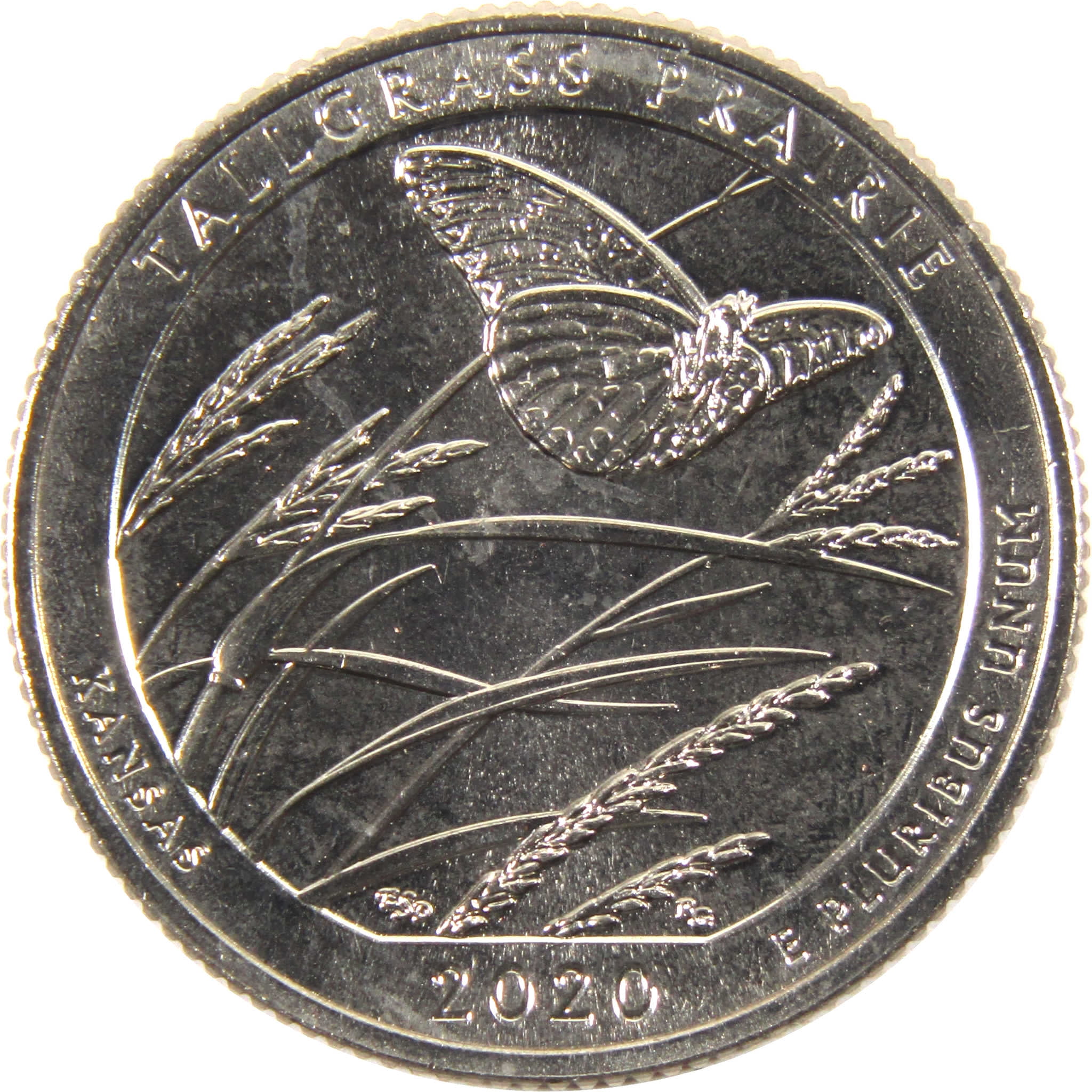 2020 S Tallgrass Prairie National Park Quarter Uncirculated Clad Coin ...