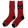 Marvel's Deadpool - Superhero Comic Book Men's Crew Socks for Adult ...
