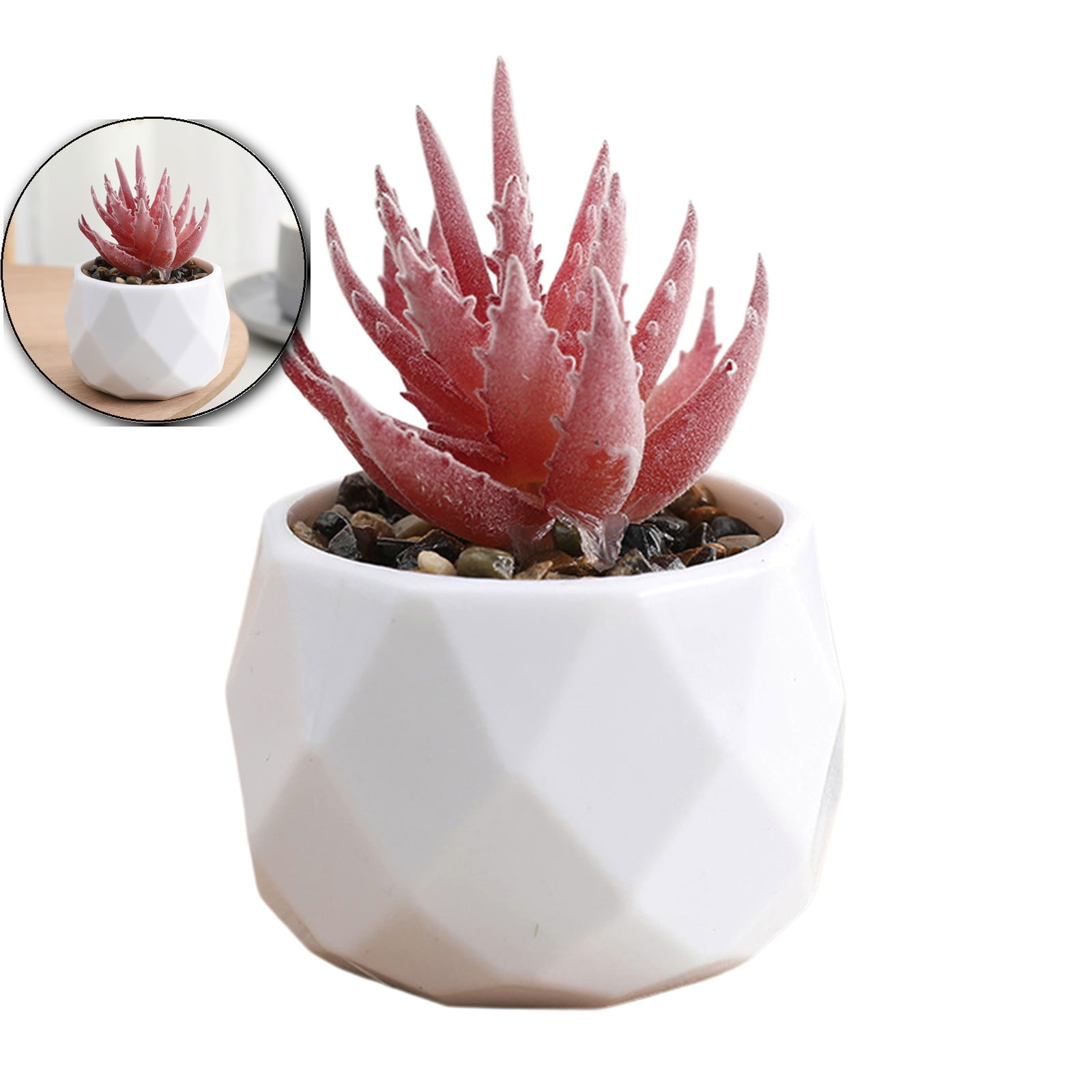 Click here for Dvruxg Succulent Plants Artificial With Pot Small... prices