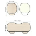 Breathable Ice Silk Car Seat Cushion Ergonomic Nonslip Seats Protector ...