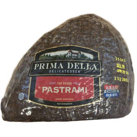 Prima Della Beef Pastrami, Deli Sliced - Walmart.com