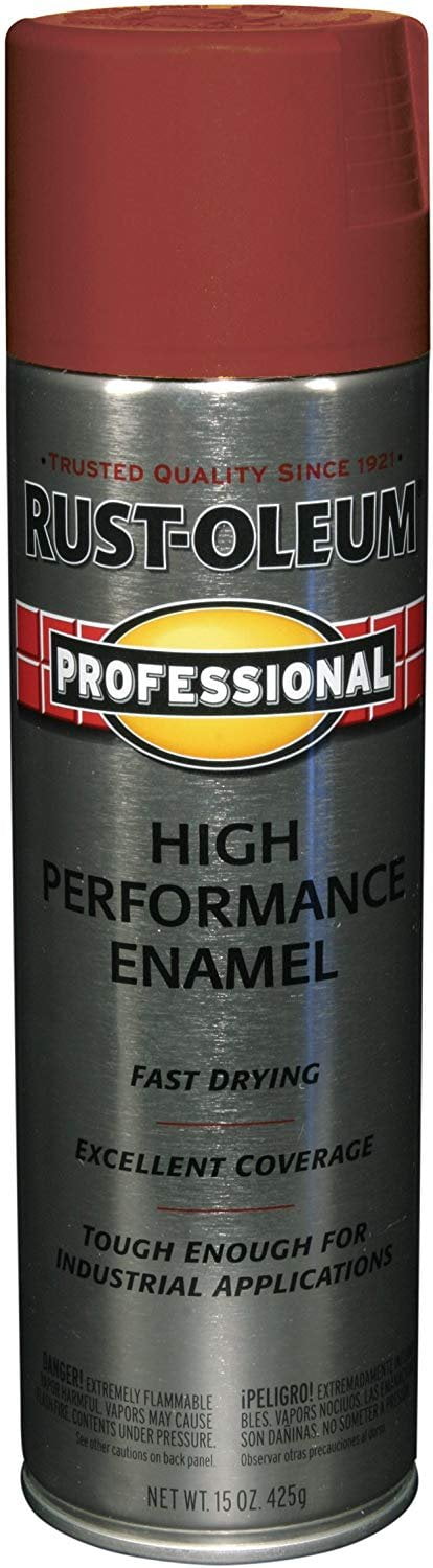 Rust-Oleum 7565838 Professional High Performance Enamel Spray Paint, 15 ...