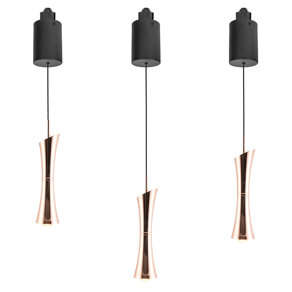 FSLiving 7W Adjustable Levitate Track Pendnat Light H-Type Retractable ...