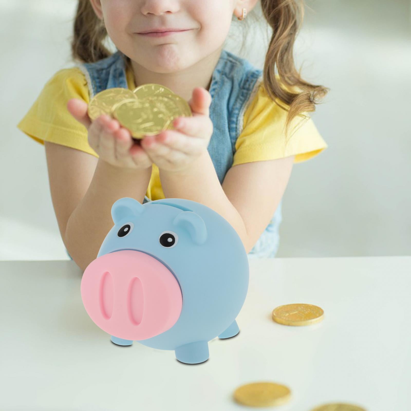 Money Bank, Cute Money Box, Cash Container Box Decoration Unbreakable ...