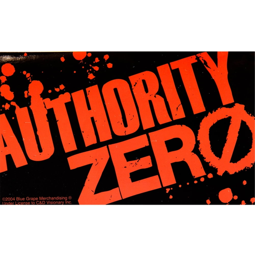 Authority Zero - Splatter Logo Decal - Walmart.com