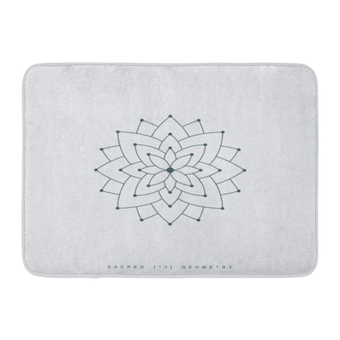 Flower of Life Rug,Spiritual Rug,Floor Rug,Sacred Geometry Decor Rug ...