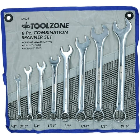 British Whitworth BSW Combination Wrench Spanner Open Ended/Ring Combo ...