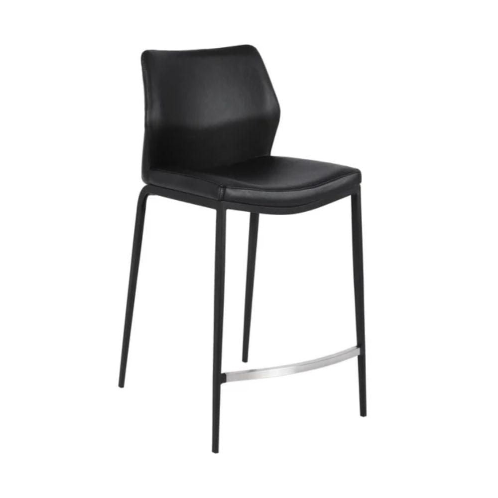 Click here for Plata Décor Import Inc Curve Counter Stool In Blac... prices
