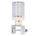 Led Solar Warning Lamp Red Blue Flashing Alarm Solar Panel Strobe Light