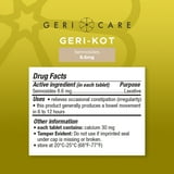Geri-KOT Sennosides Laxative & Stool Softener Tablets 8.6mg 100ct HSA ...
