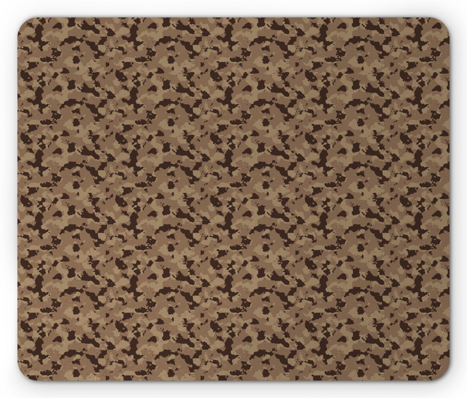 Camouflage Mouse Pad, Earth Tones Repetitive Camo Pattern Design ...