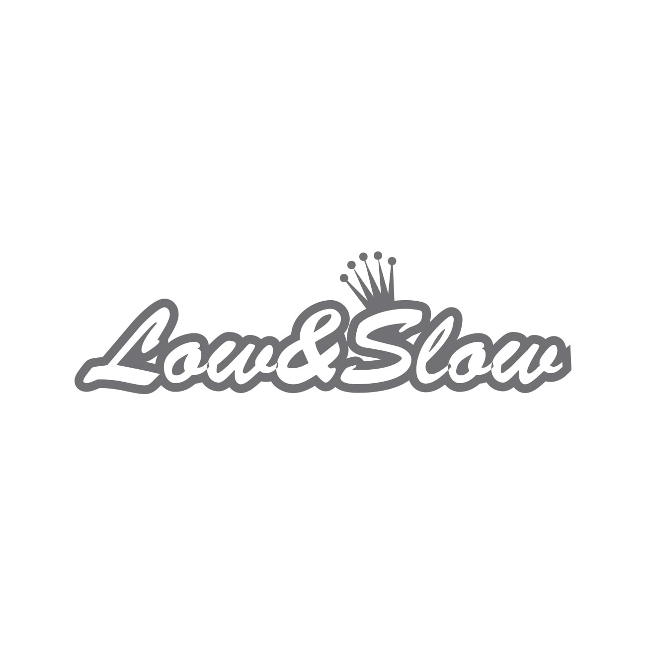 Low & Slow Sticker Decal Die Cut - Self Adhesive Vinyl - Weatherproof ...