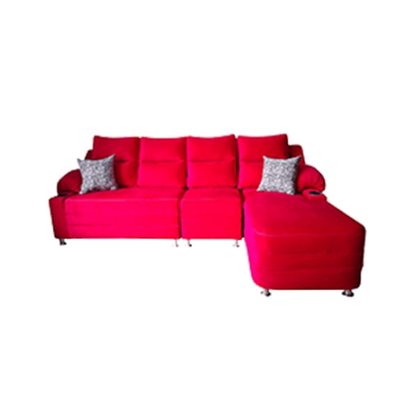 Sala Esquinera comoda moderna R21 Arizona Roja | Bodega Aurrera en línea