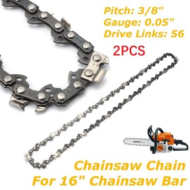 16” Chainsaw Chain .325”.058 66 DL Compatible withHusqvarna, Craftsman ...
