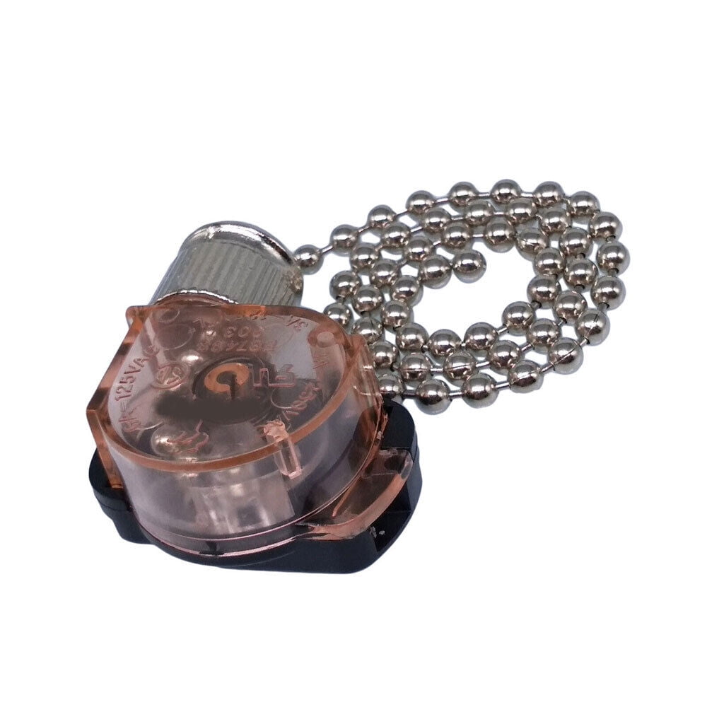 E87438 Switch ON OFF Ceiling Fan Light Lamp Pull Chain 2 Wires US Stock ...