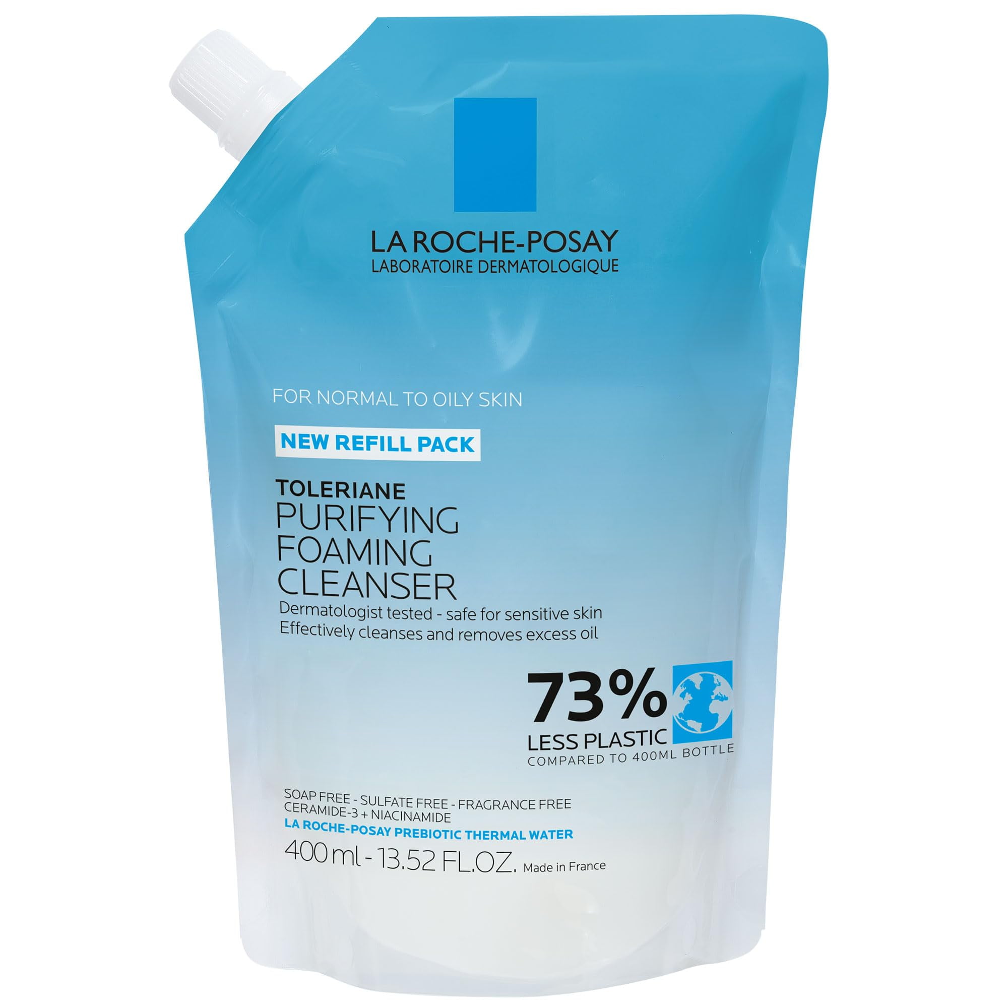 Limpiador facial La Roche-Posay Toleriane Espuma purificante | Walmart ...