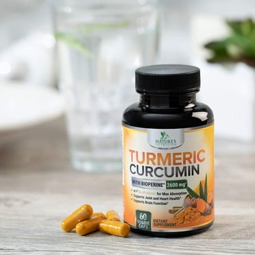 Nature Made Turmeric Curcumin Value Size -- 120 Capsules - Walmart.com