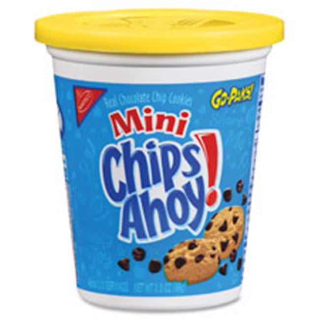 Nabisco Food Group NFG03211 Mini Chips Ahoy Cookies Go Pak, 8 Per Count ...