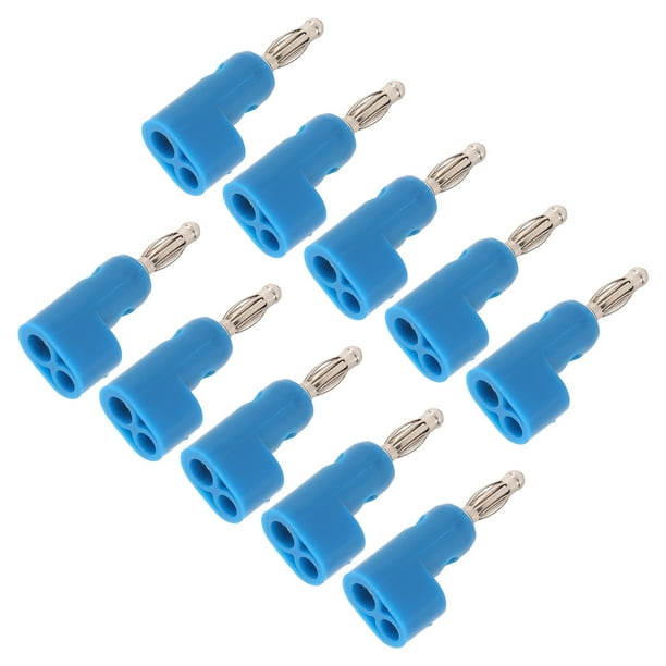Banana Plug,10pcs 4mm Stackable Banana Stackable Banana Plug Connectors ...