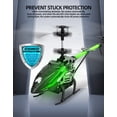 7 LED Colors RC Helicopter for Kids, 3.5 Channel Remote Control Flying ...