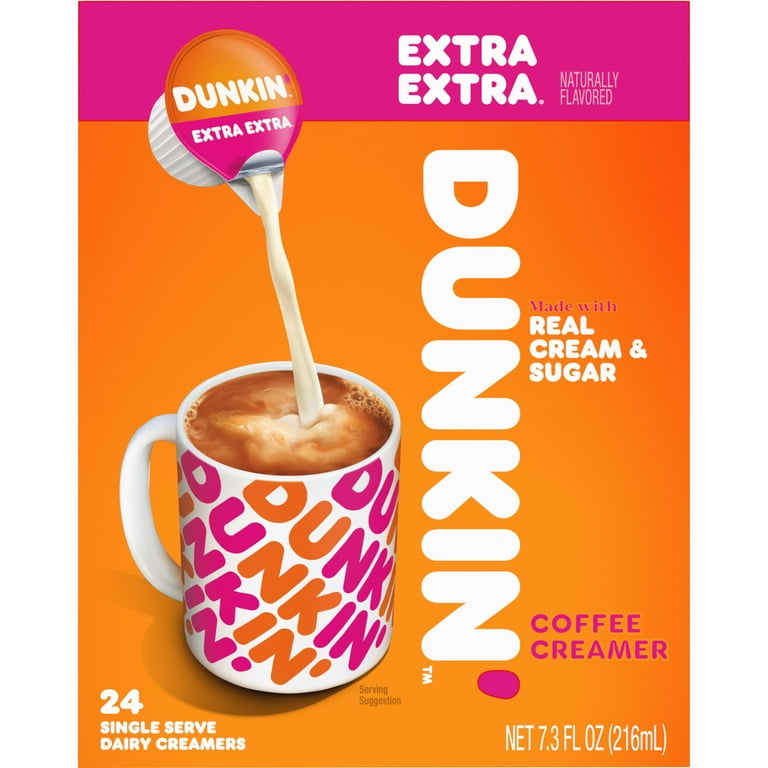 I LOVE Dunkin EXTRA EXTRA Coffee Creamer, 42% OFF