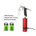 Cordless Airbrush Kit with Siphon Trigger Type Spray Gun for Art Model ...