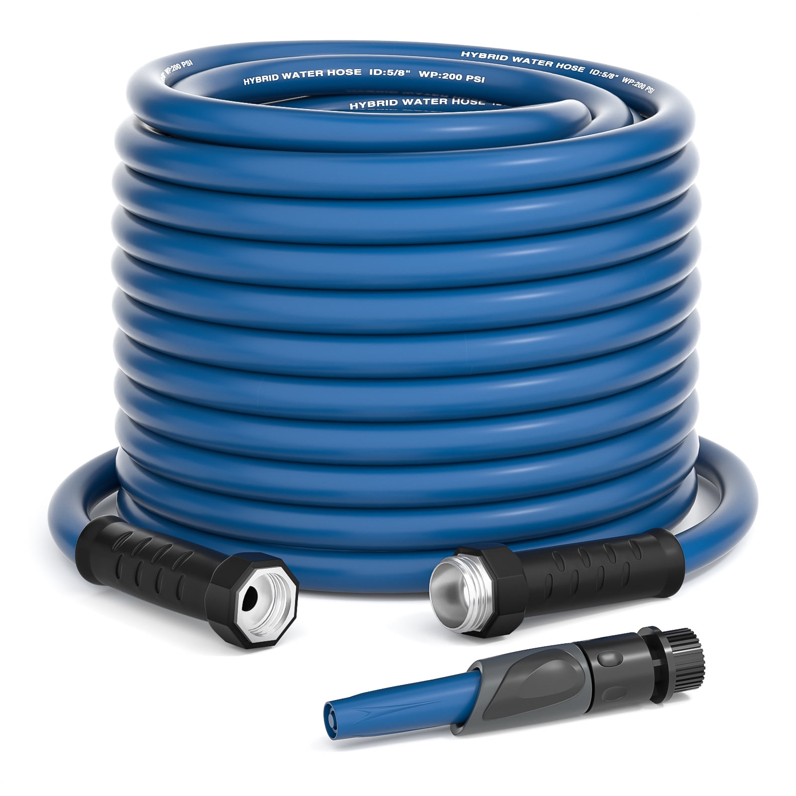 Gardguard Garden Hose 100ft x 5/8" Heavy Duty, Lightweight Not for Drinking Water, Include ...