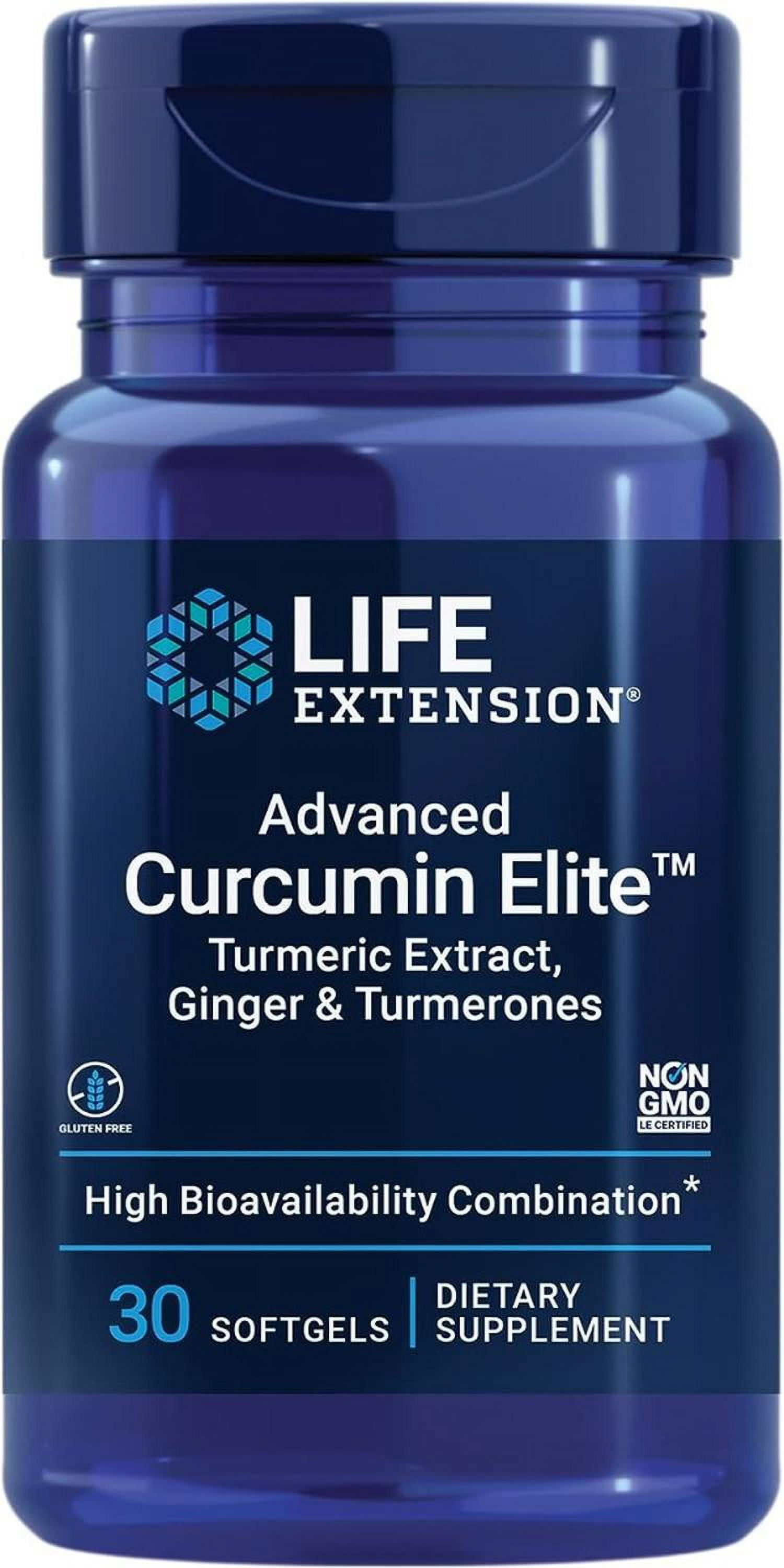 Suplemento Curcuma Life Extension Curcumin Elite para corazón y ...