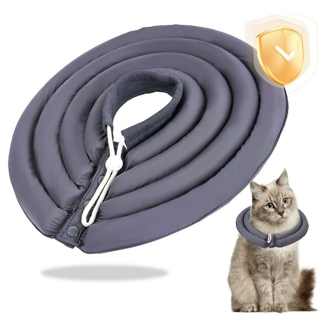 Cat Cone Collar Soft To Stop Licking Lightweight Cat Donut Collar ...