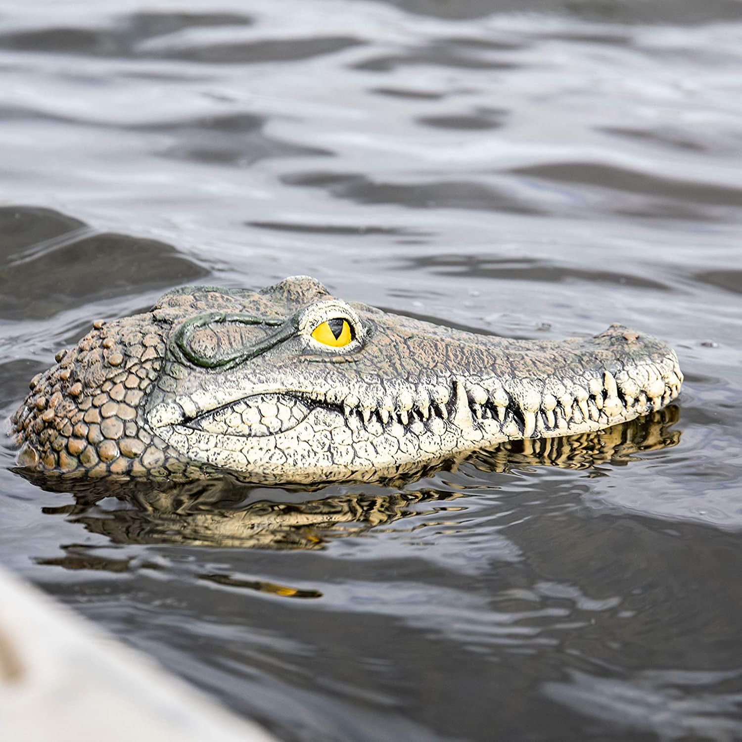 Homarden | Alligator Pool Float Prank Stuff 13 X 6 X 3 Inches - Decor ...