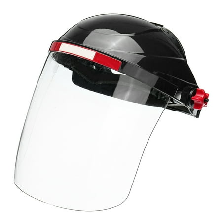 Grinding Protection Safety FacShield Headgear Clear Glasses Mask Face ...