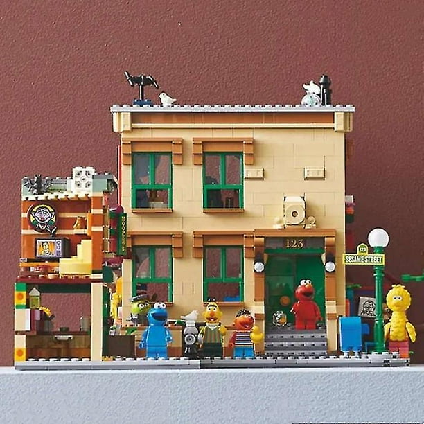 Sesame Street Animation Surrounding Building Blocks Toys Creative ...
