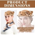 Beret Hats for Women Felt hat Women's Church Derby Headdress Women's ...