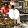 BESTYASH Metal Christmas Candle Holder for Tabletop Decoration, Festive ...