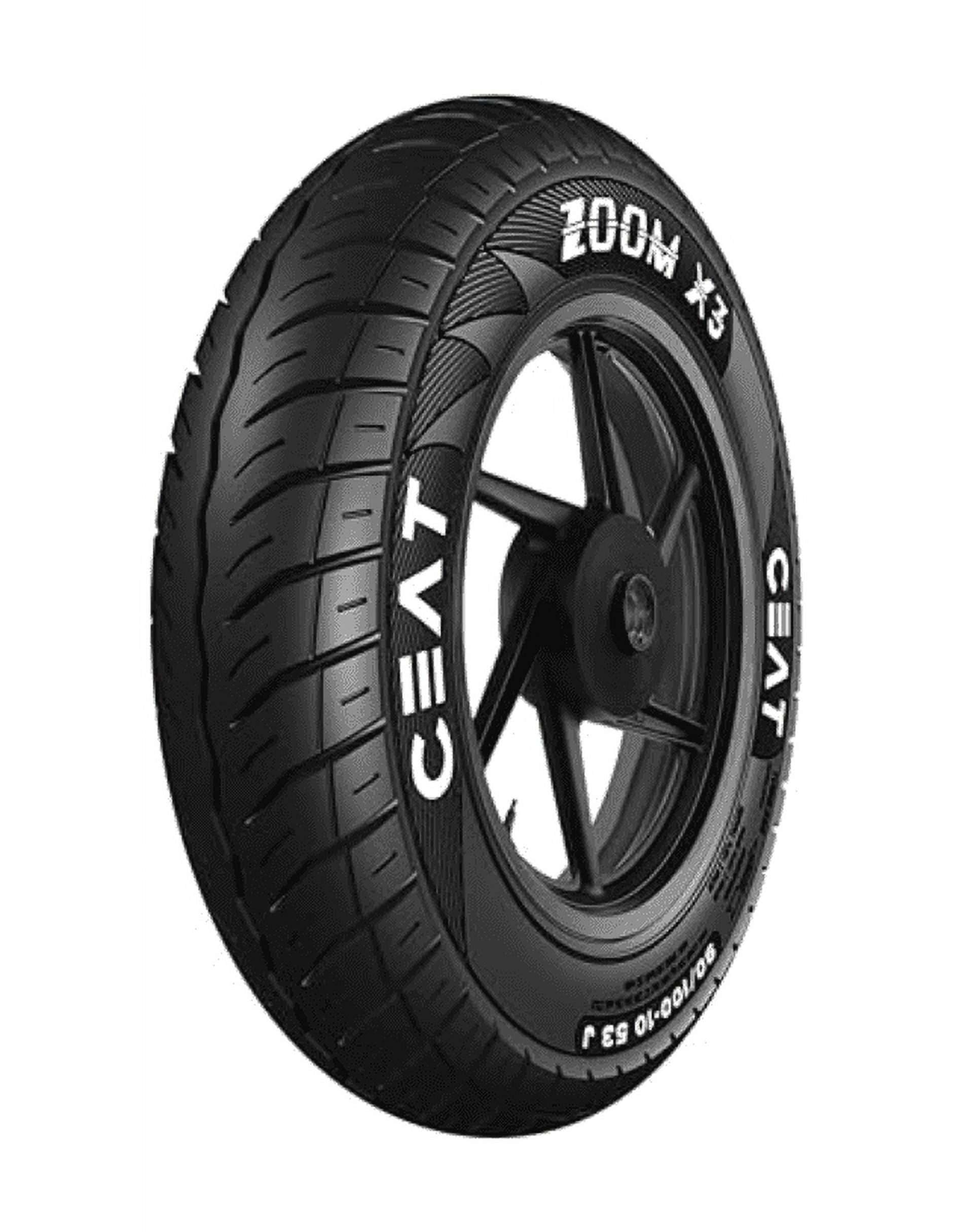 LLANTA 90/100-10 CEAT ZOOM X3 53J F TL | Walmart en línea