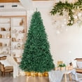 Costway 9ft Artificial Christmas Tree w/ 3594 Branch Tips, Hinged ...