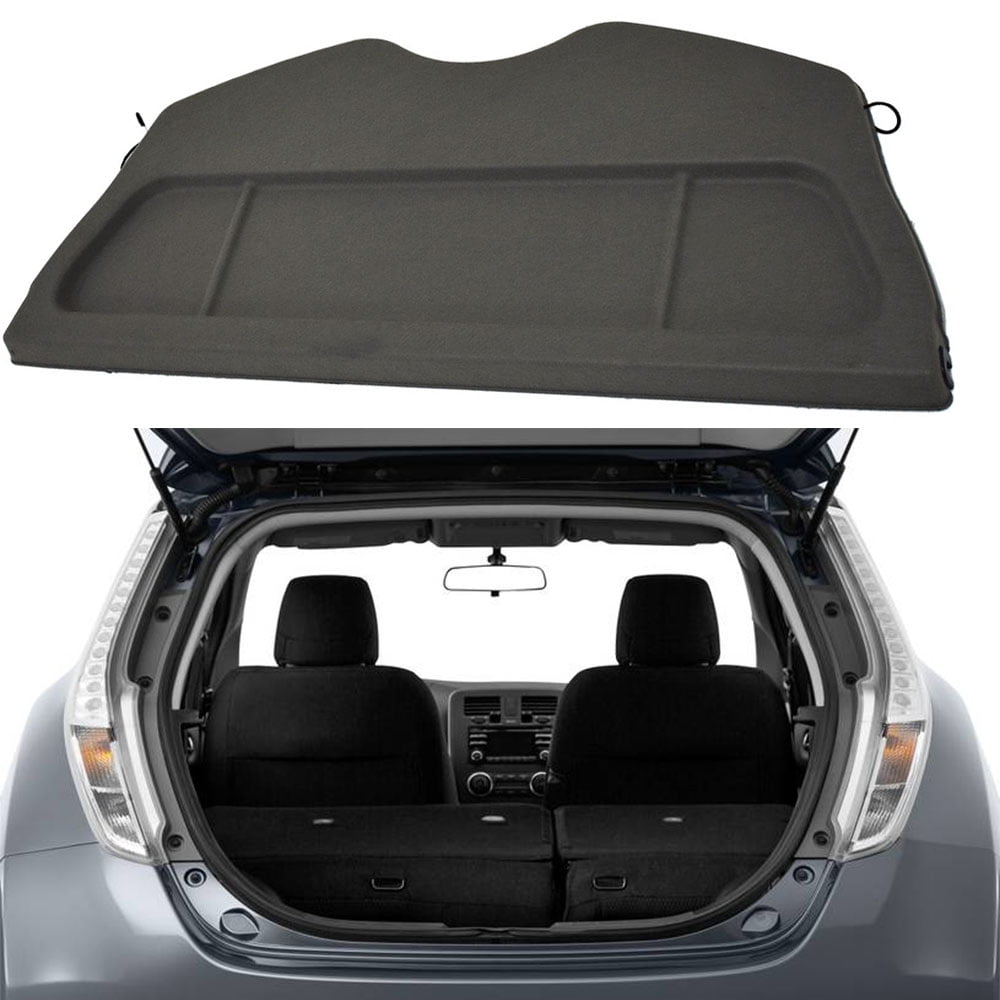 labwork Rear Trunk Cargo Cover Protector For 2013-2017 Nissan Leaf ...