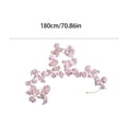 Artificial Cherry Blossom Vine 70.9 Inch Hanging Faux Flower Garland ...