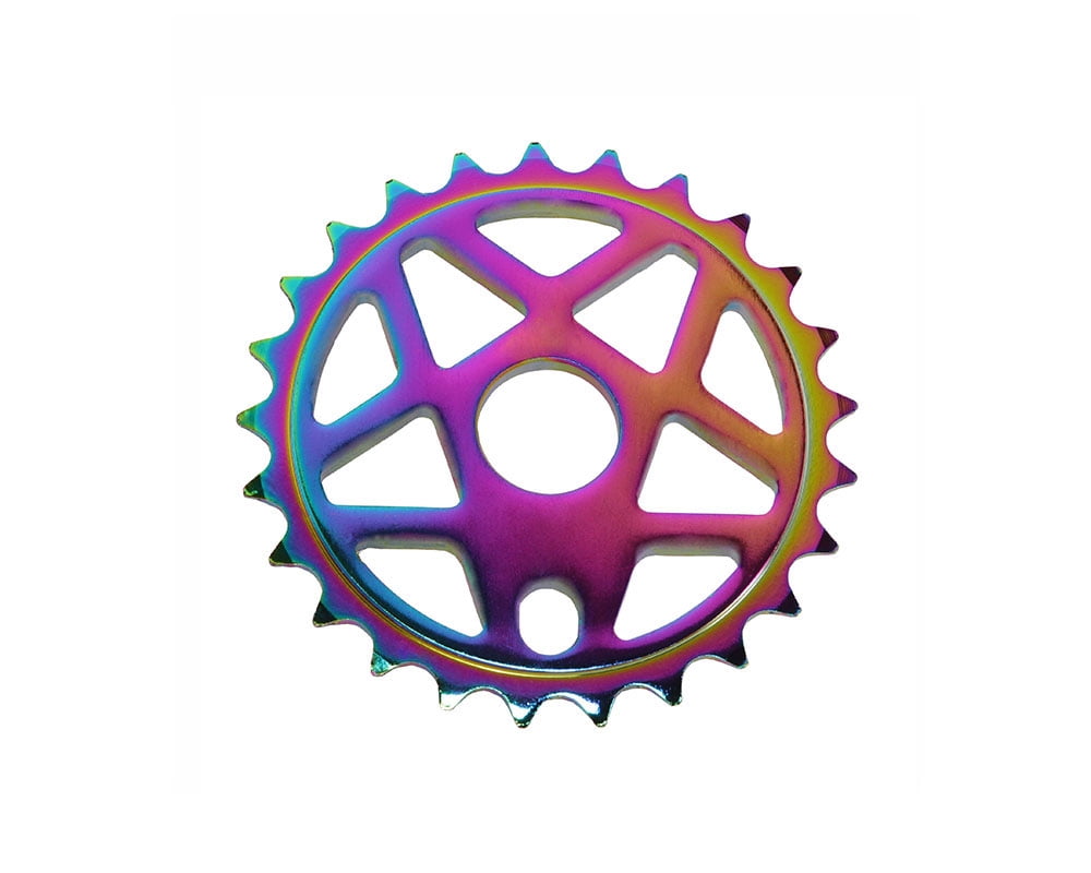 Bike Alloy Chainring 026 1/2 X 1/8 25t Oil Slick. - Walmart.com
