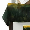 Fall Forest Rectangle Tablecloths 54x120,Green Mountain Sky Modern ...