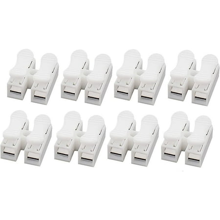 HEIBINQuick connection terminal (white)50Pcs CH2 Premium Spring Wire ...