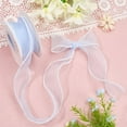 1roll 5 Yards Pearl Edged Mesh Ribbon for Bowknot Making Gift Wrapping ...