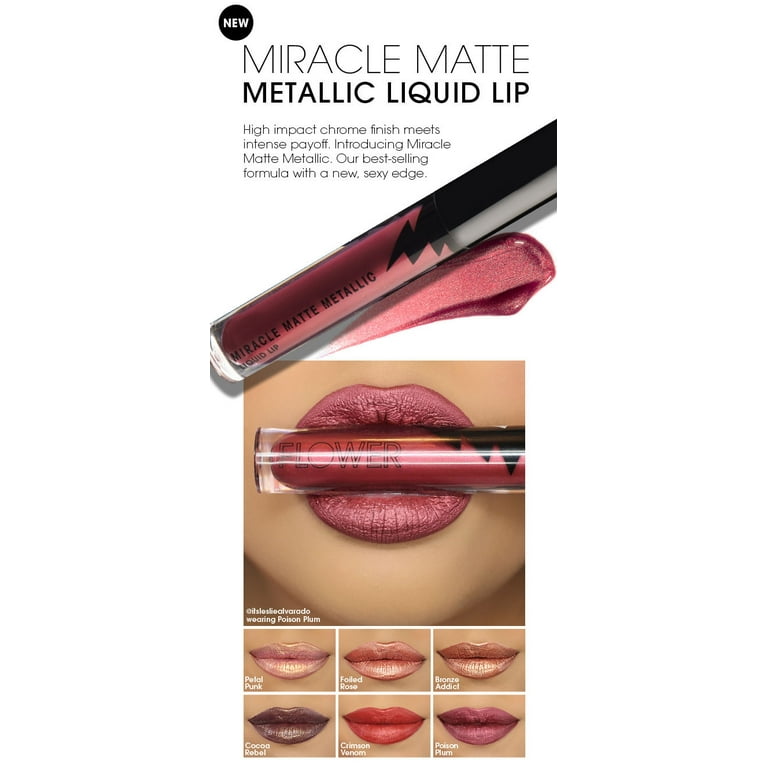 Flower Miracle Matte Metallic Liquid Lip | Best Flower Site