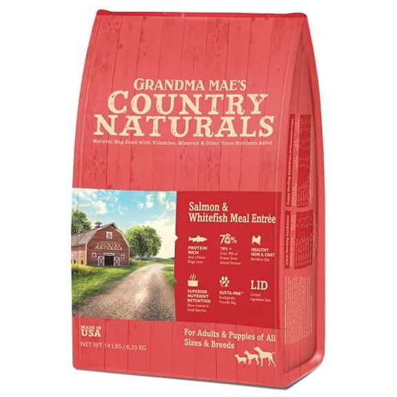Grandma Mae's Country Naturals Adult Dog Entrée Dry Dog Food, 4 Lb ...