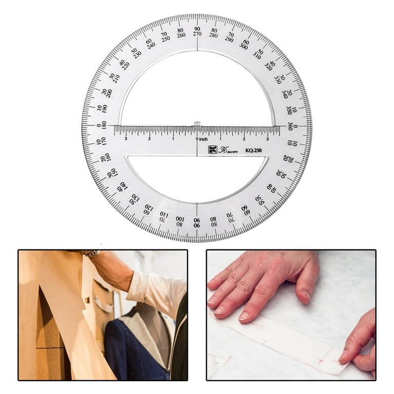 Protractor Template Transparent