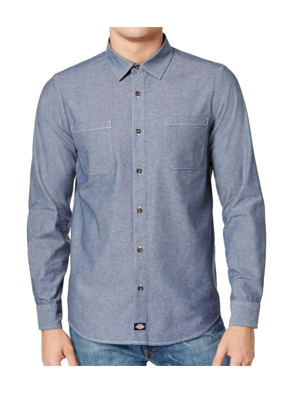 Mens Chambray Work Shirt