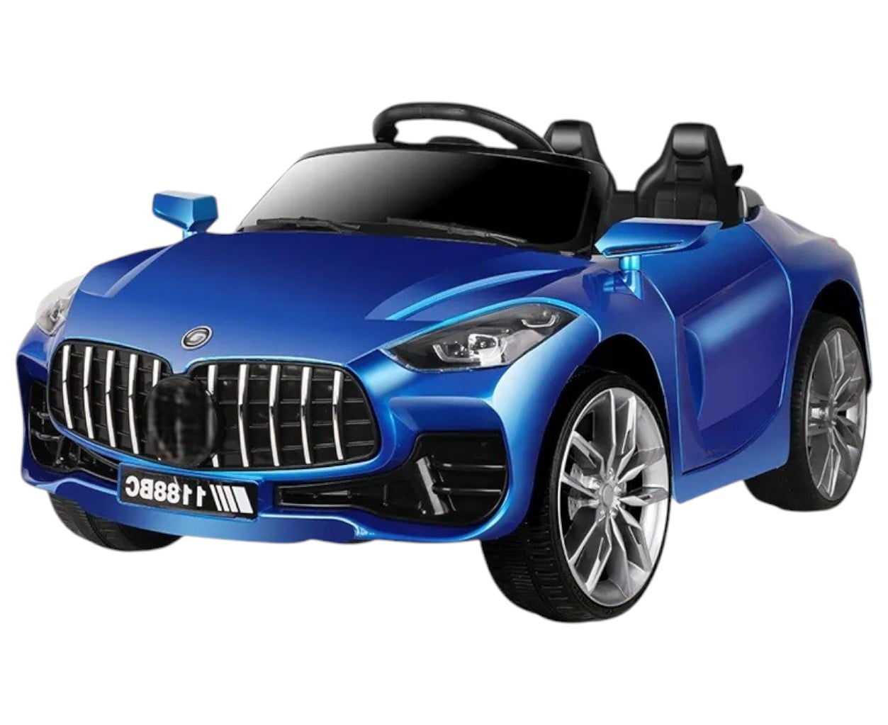 Carro Eléctrico Aeiou Mercedes Benz Pintura Automotriz Azul | Walmart ...