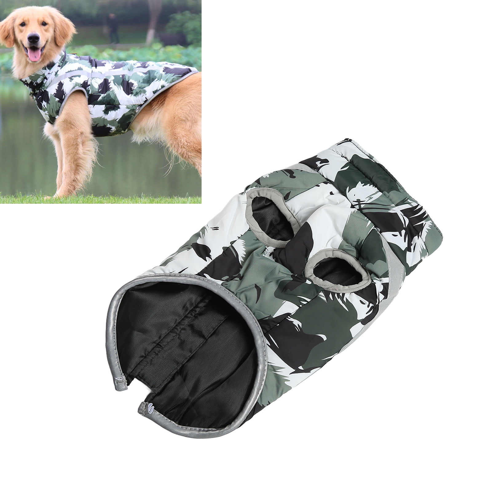 Click here for Ccdes Dog Warm Coat Reflective Dog Winter Jacket... prices