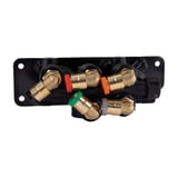 2 Pack Dash Control Valve 1/4" Unthreaded Mounting Holes for Multiple ...