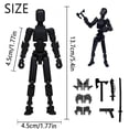 2026 New Action Figure Set,Action Figures 3D Printed Multi Jointed ...